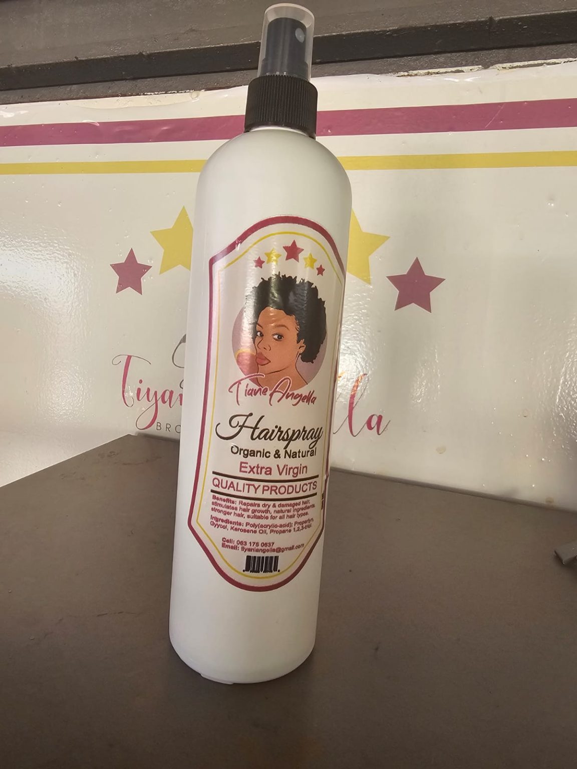 Hairspray 500ML – Tiyani Angella