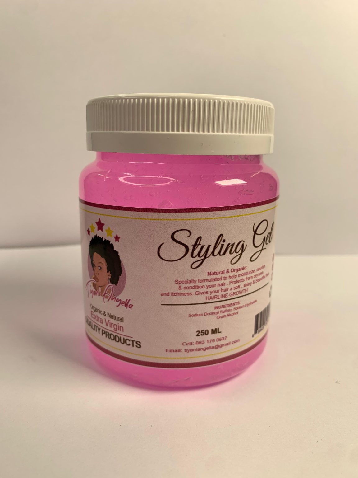 Styling Gel 250ML – Tiyani Angella