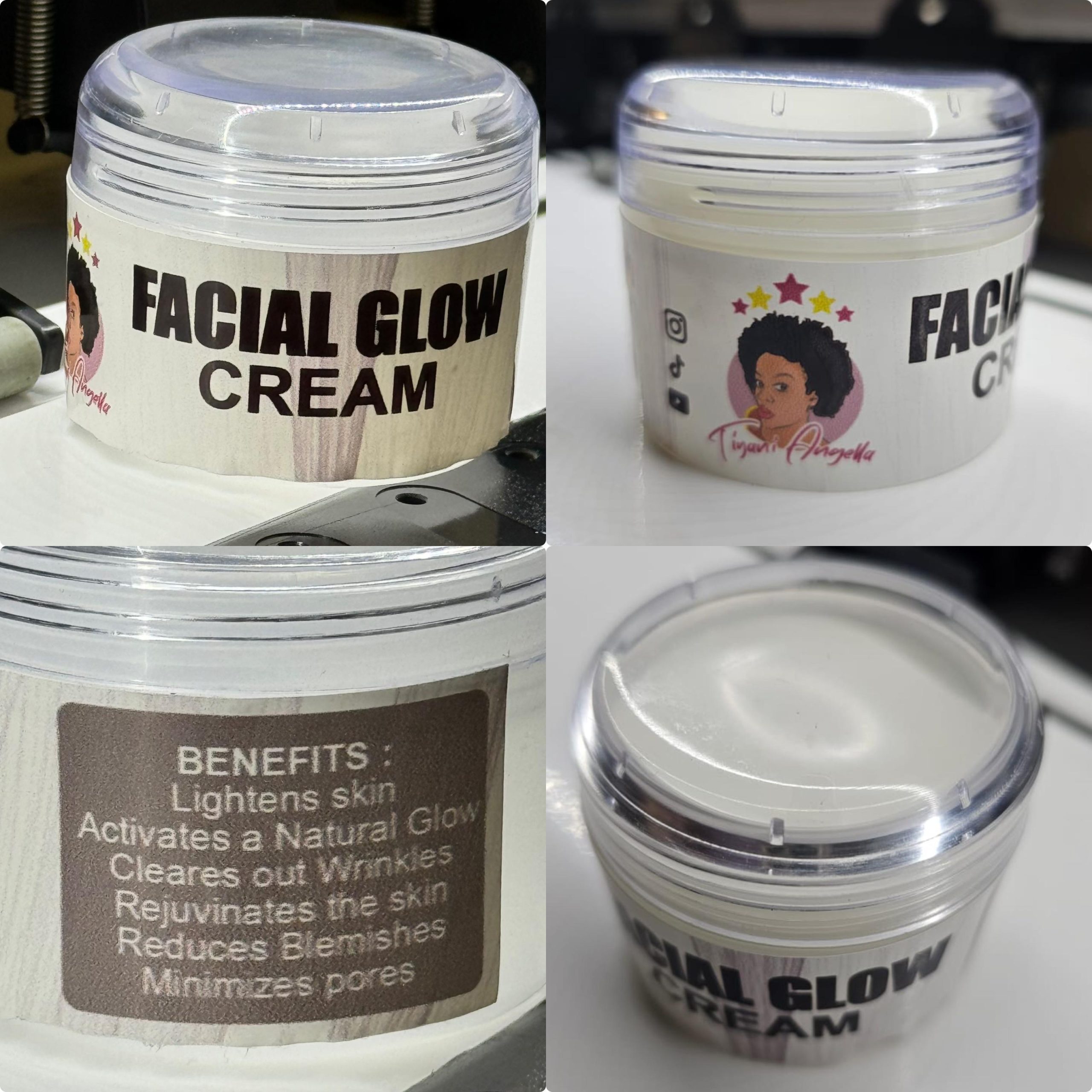 Facial Glow Cream 50ml – Tiyani Angella